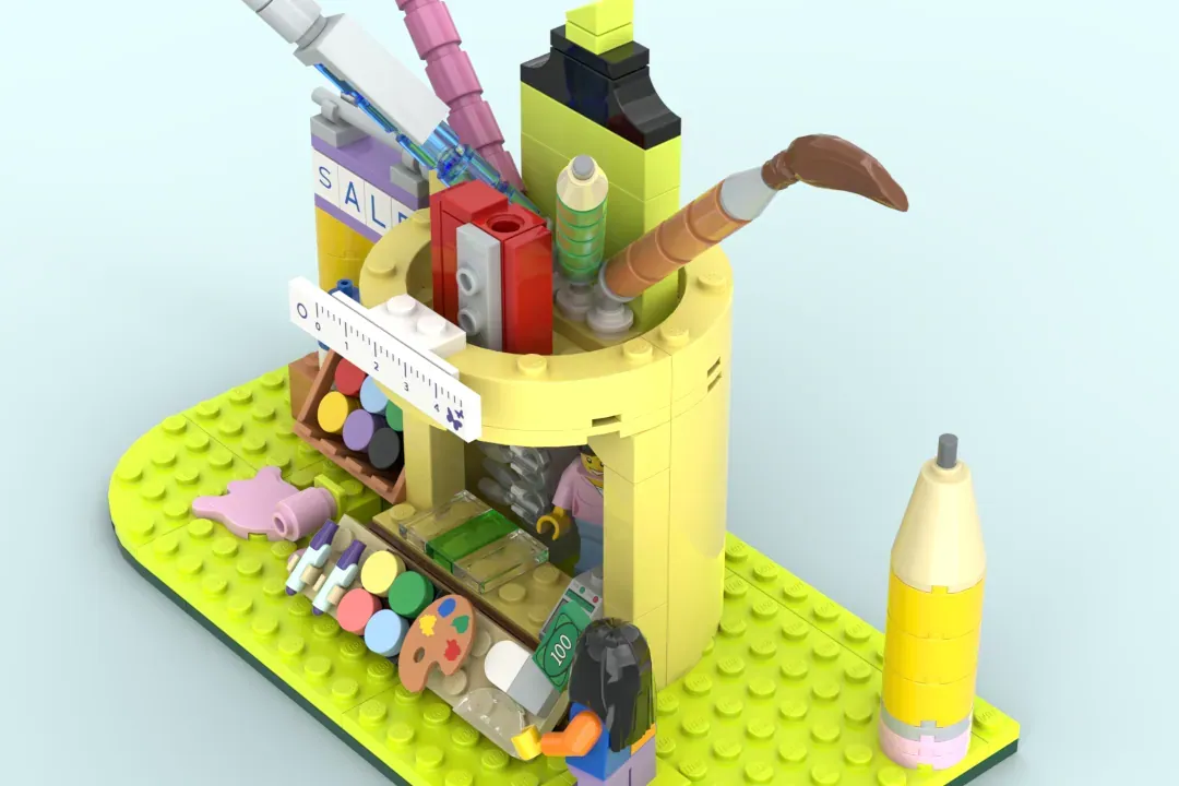 Stationary Stationery Stand | LEGO® Ideas