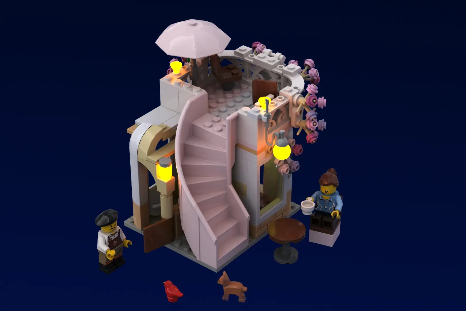 Balcony Cafe | LEGO® Ideas