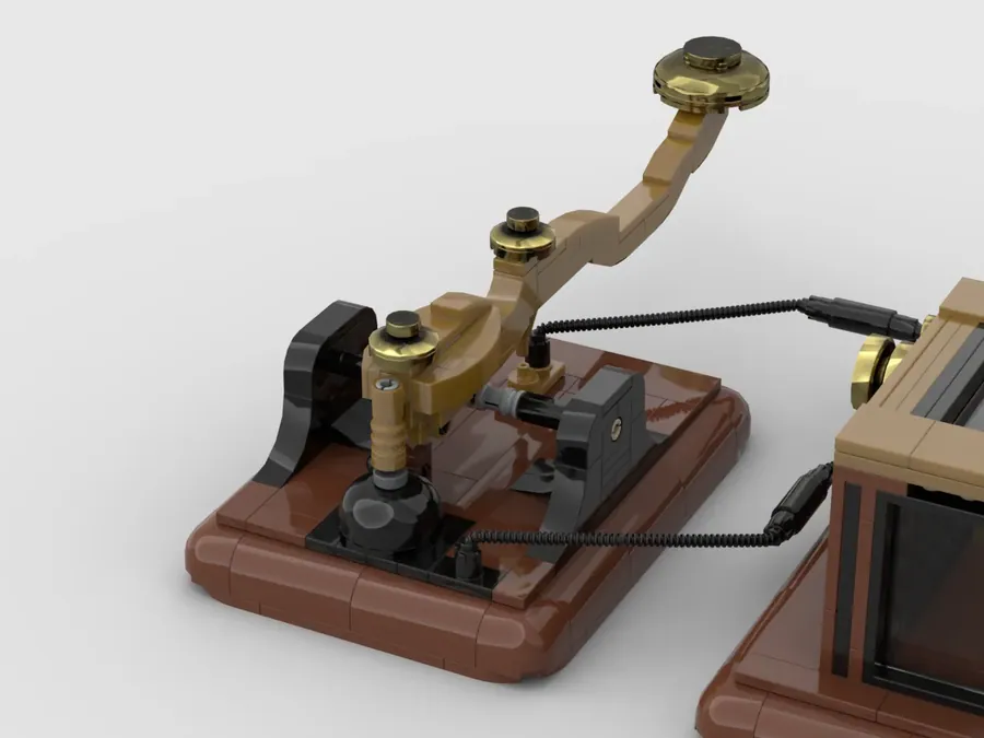 LEGO IDEAS - Telegraph Transmitter and Receiver
