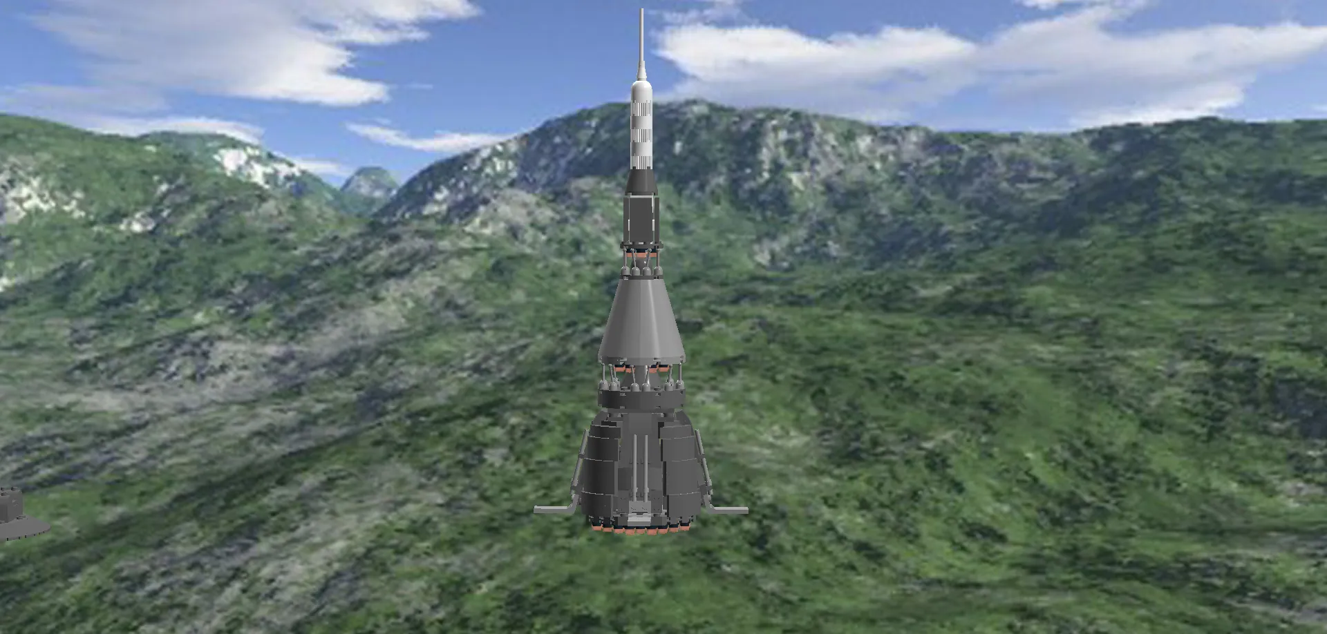 N1 Rocket with Launchpad | LEGO® Ideas