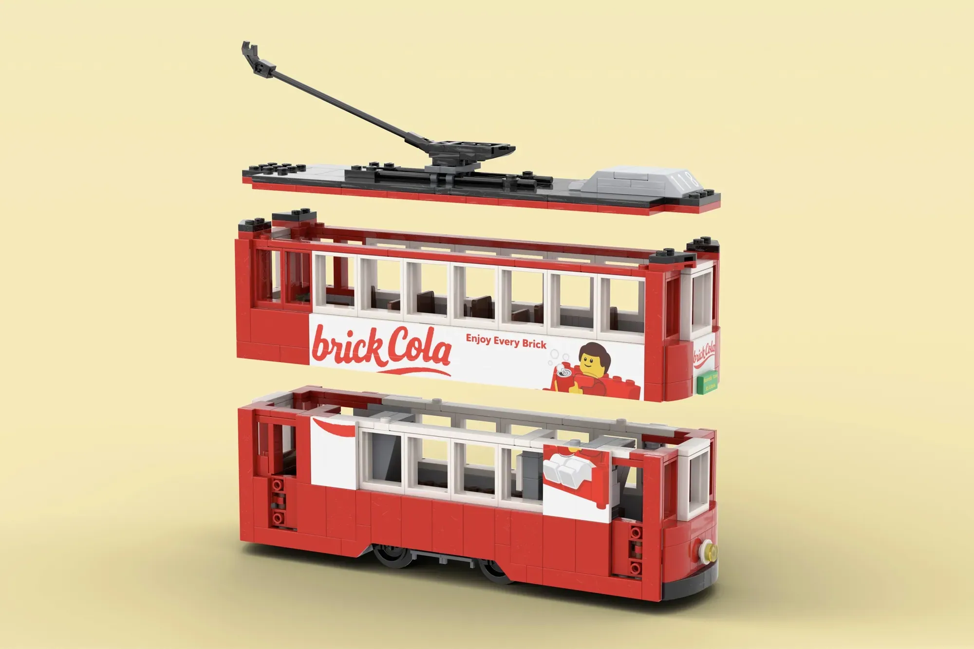 The Hong Kong “Ding Ding” Tram | LEGO® Ideas