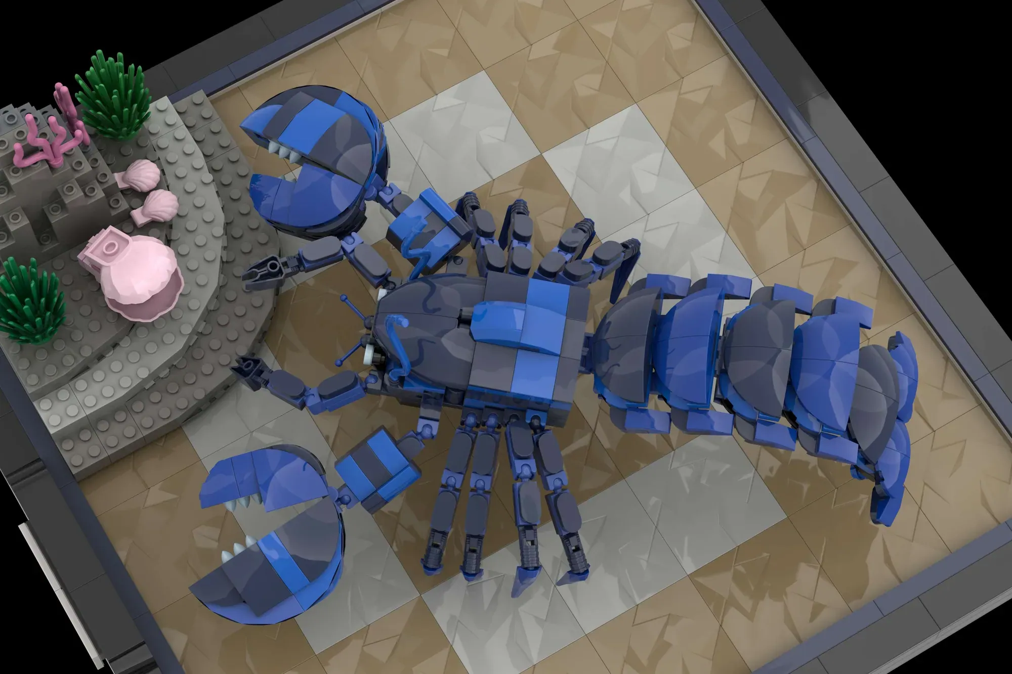 Cutie, the Blue Lobster | LEGO® Ideas