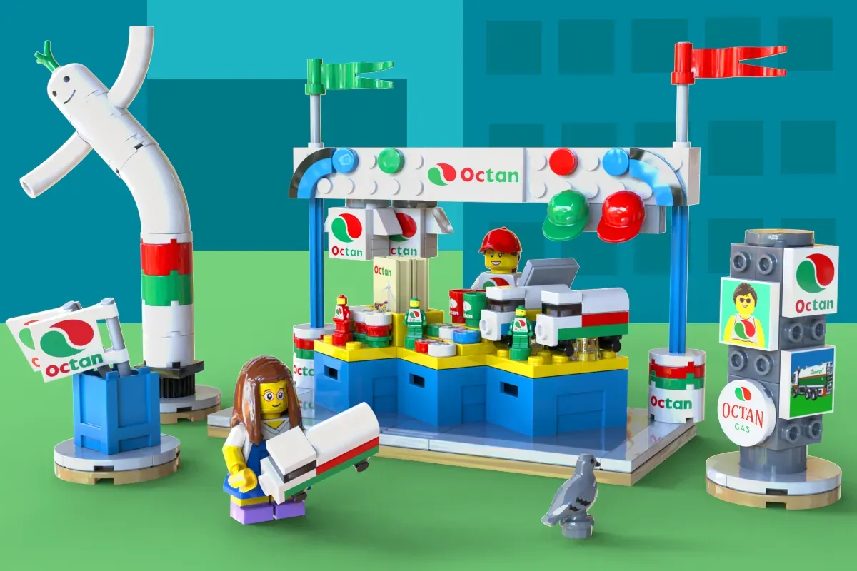 Octan Merchandise Vendor | LEGO® Ideas