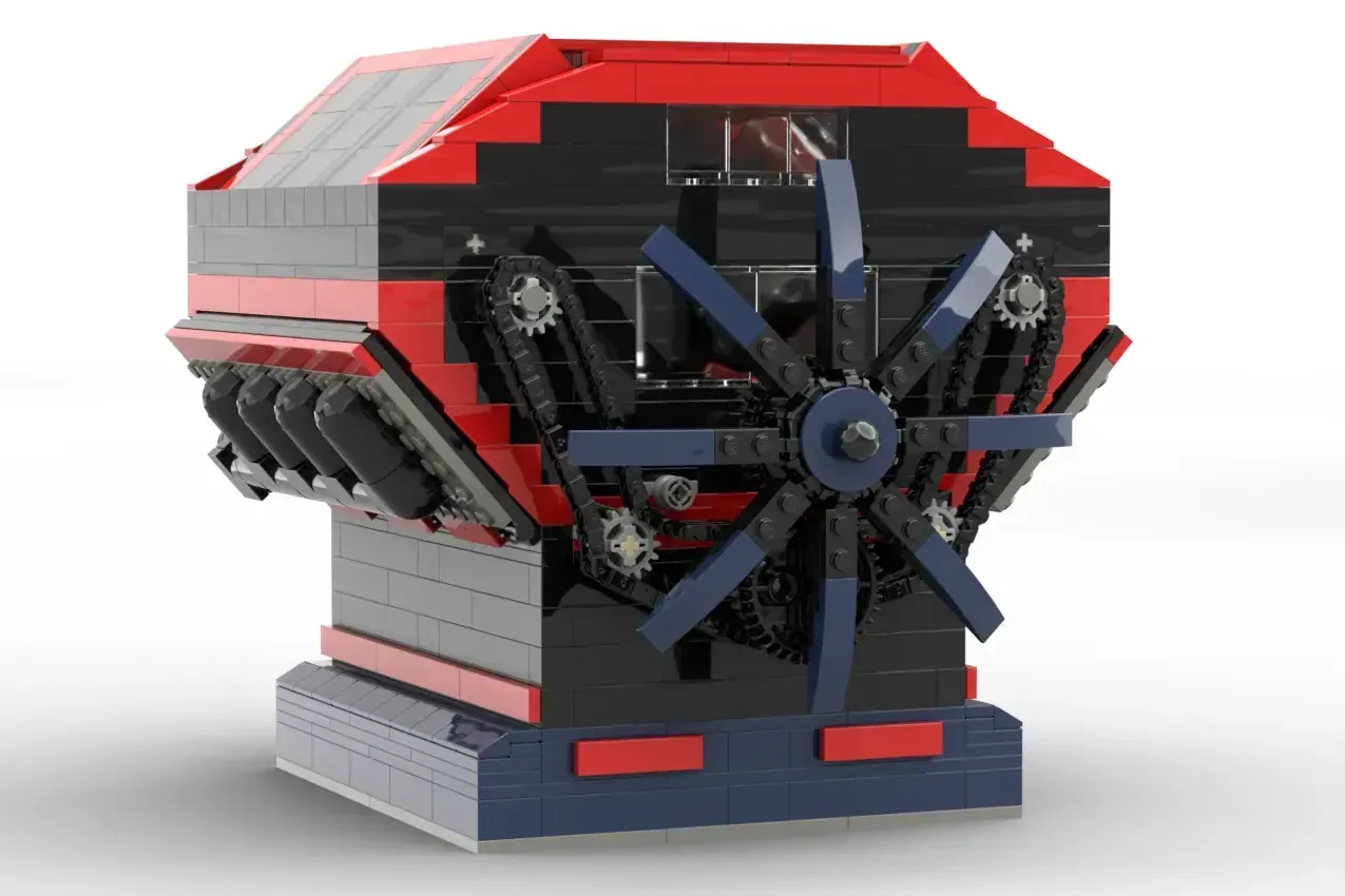 Functioning v-8 Engine | LEGO® Ideas
