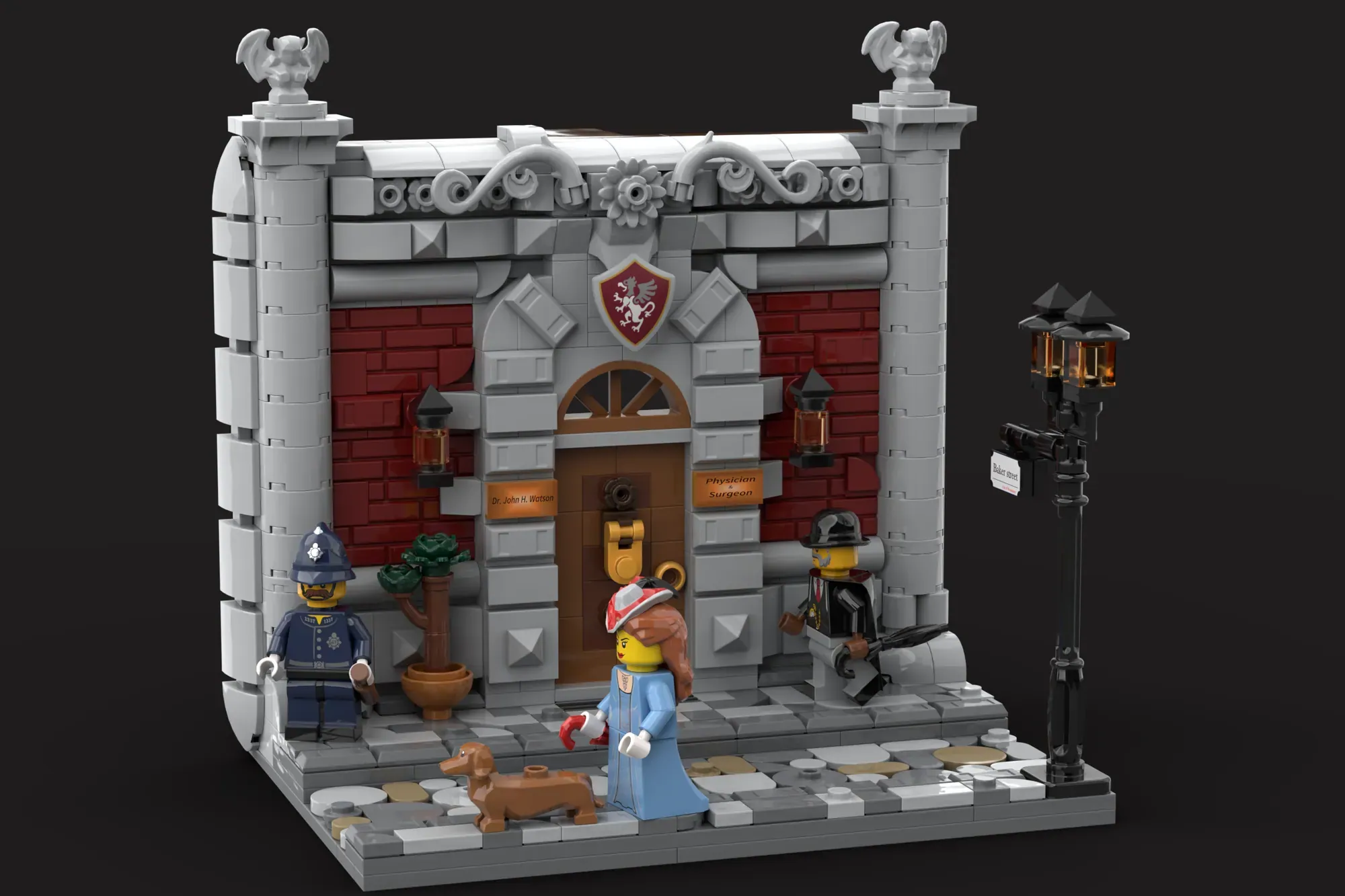 Doctor Watson’s Office: A 19th Century Victorian House | LEGO® Ideas