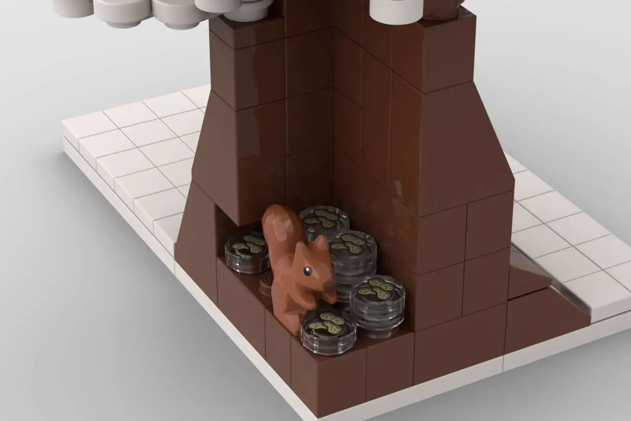 The Four Seasons and a Squirrel | LEGO® Ideas