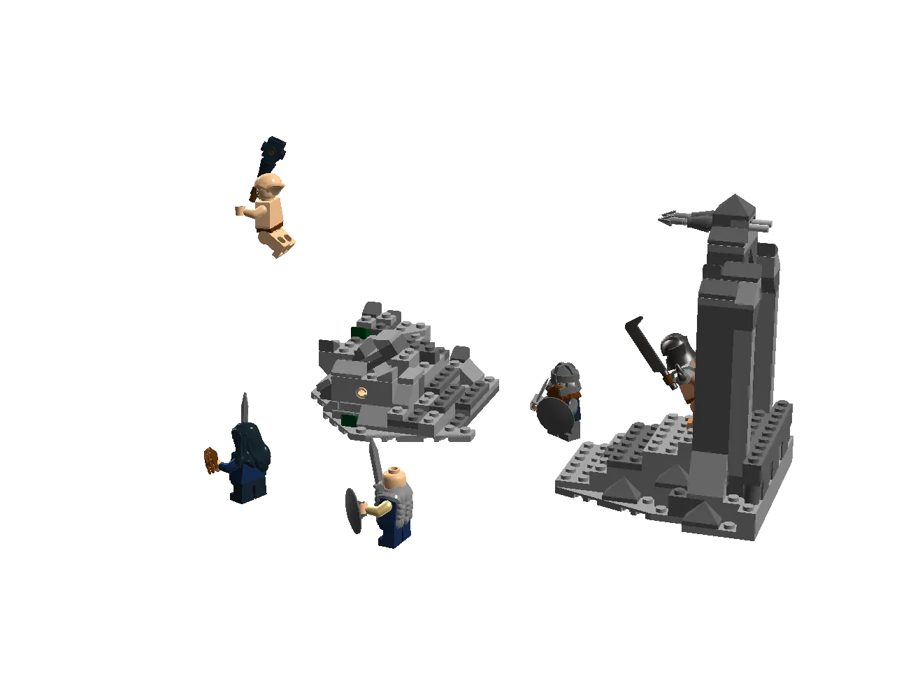 The Hobbit: The Battle of Azanulbizar | LEGO® Ideas