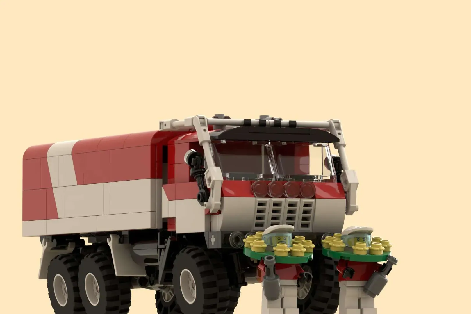 T815 Dakar Rally Truck in Minifigure Scale | LEGO® Ideas
