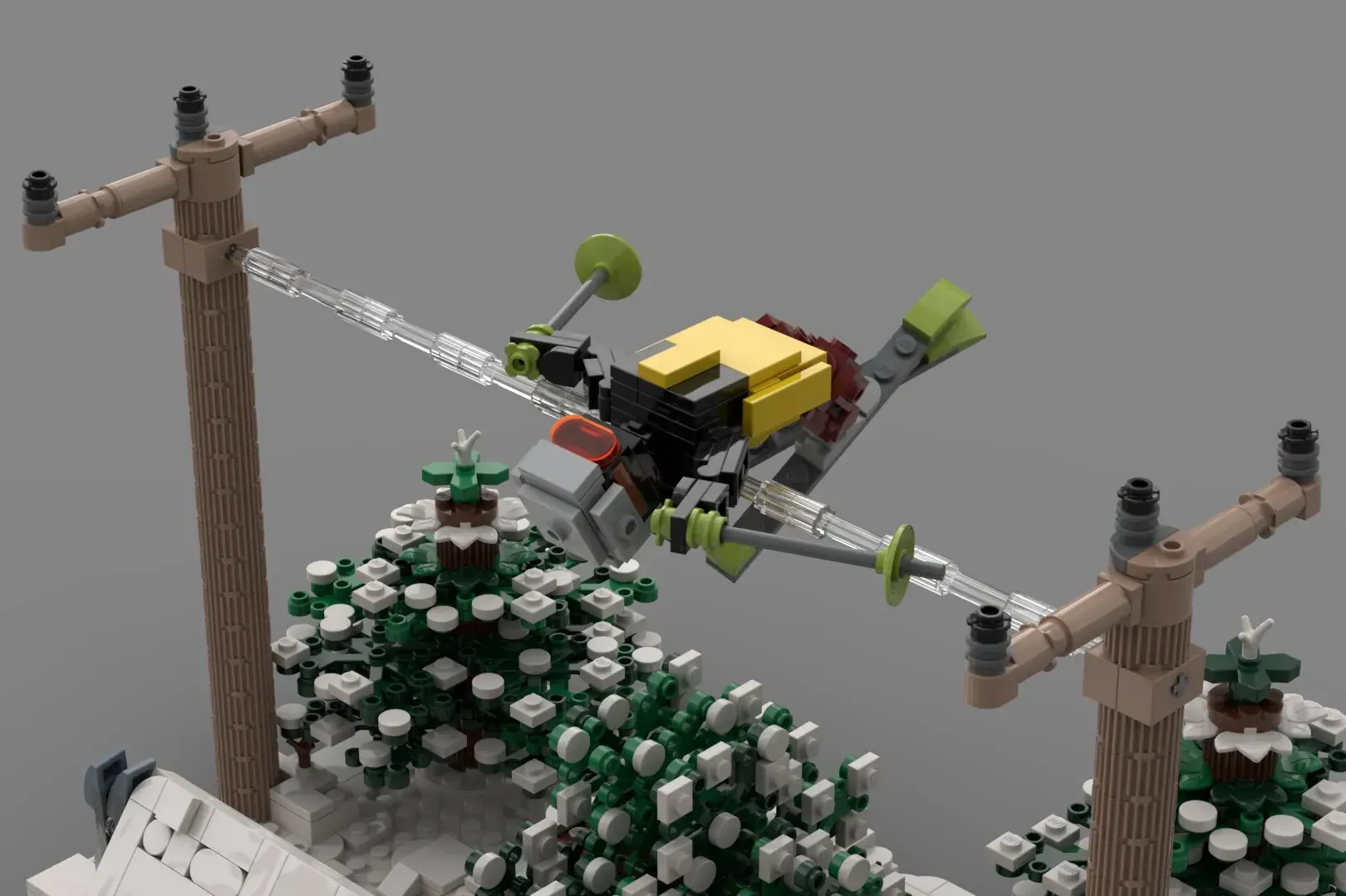 The Art of Adrenaline (Freestyle Skiing) | LEGO® Ideas