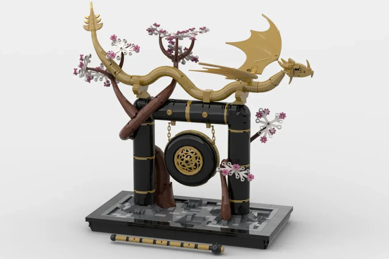 Ornate Chinese Gong | LEGO® Ideas