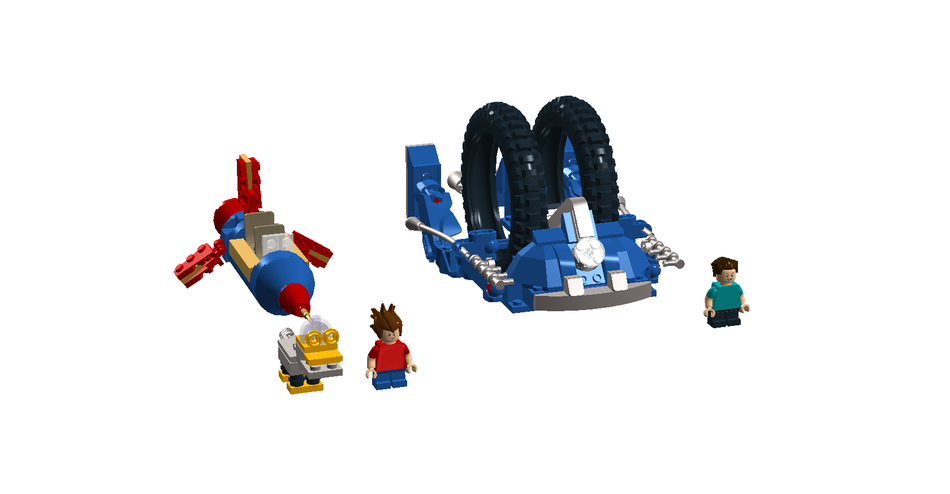 Jimmy Neutron Lego