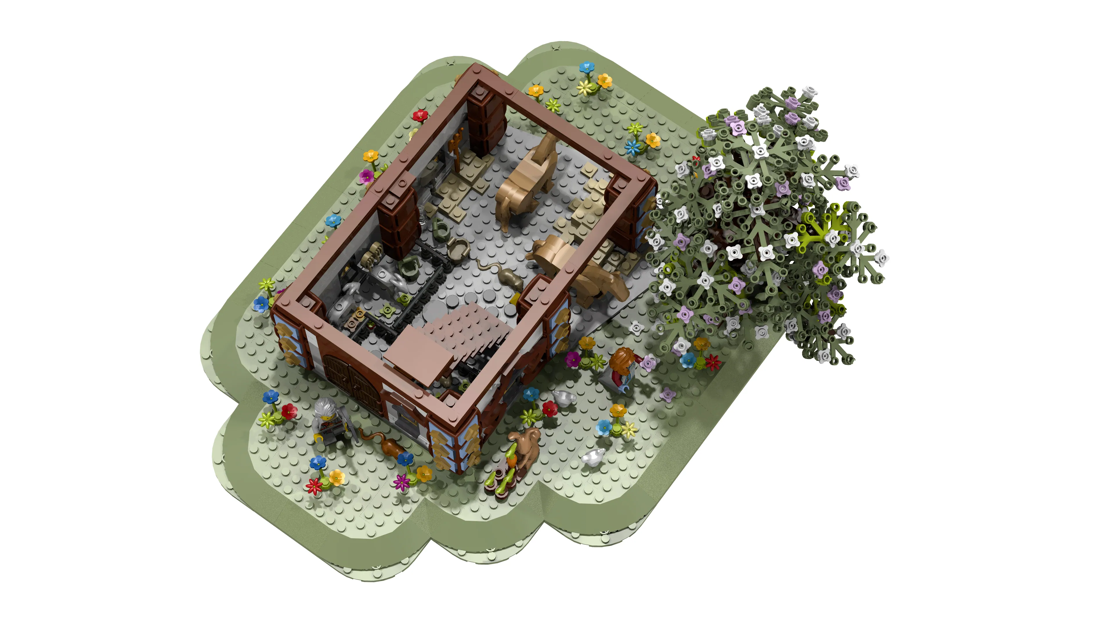 Medieval Knight House | LEGO® Ideas