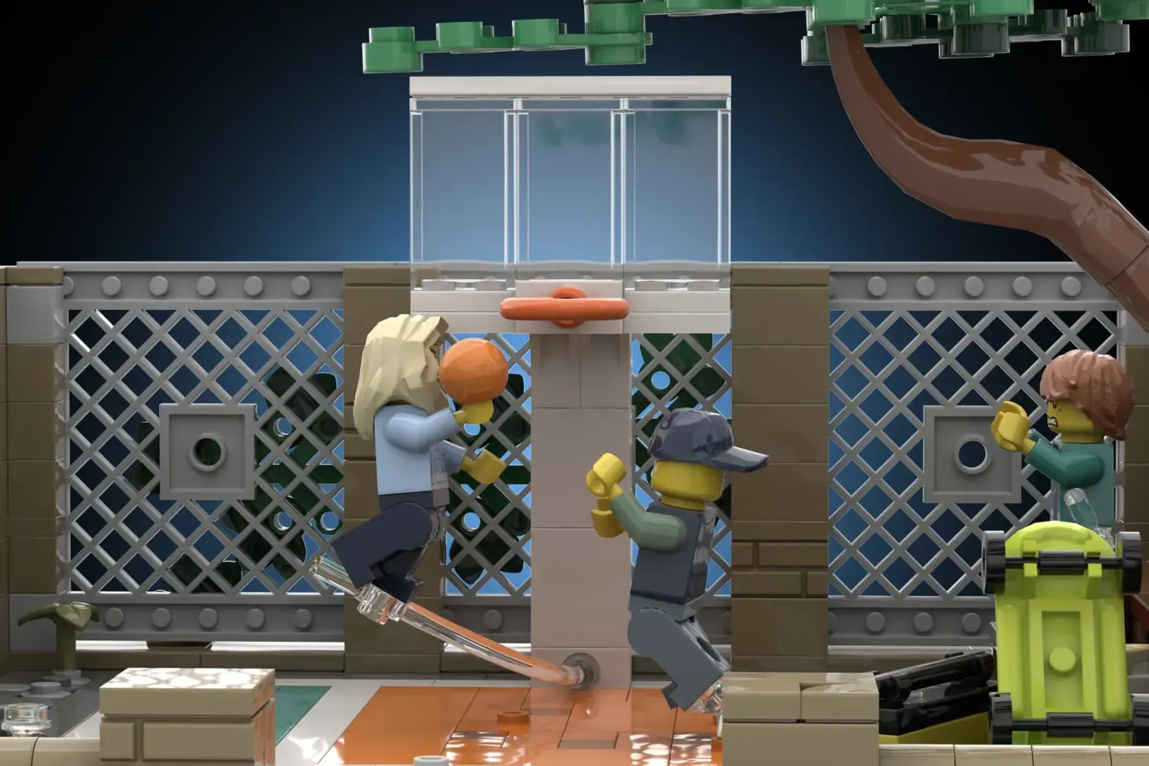 Brickyard Basketball Court | LEGO® Ideas