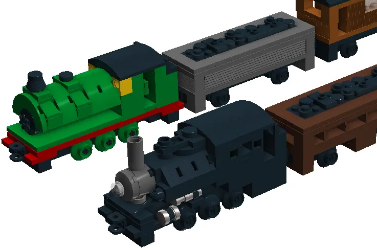 Miniature Trains 4 | LEGO® Ideas