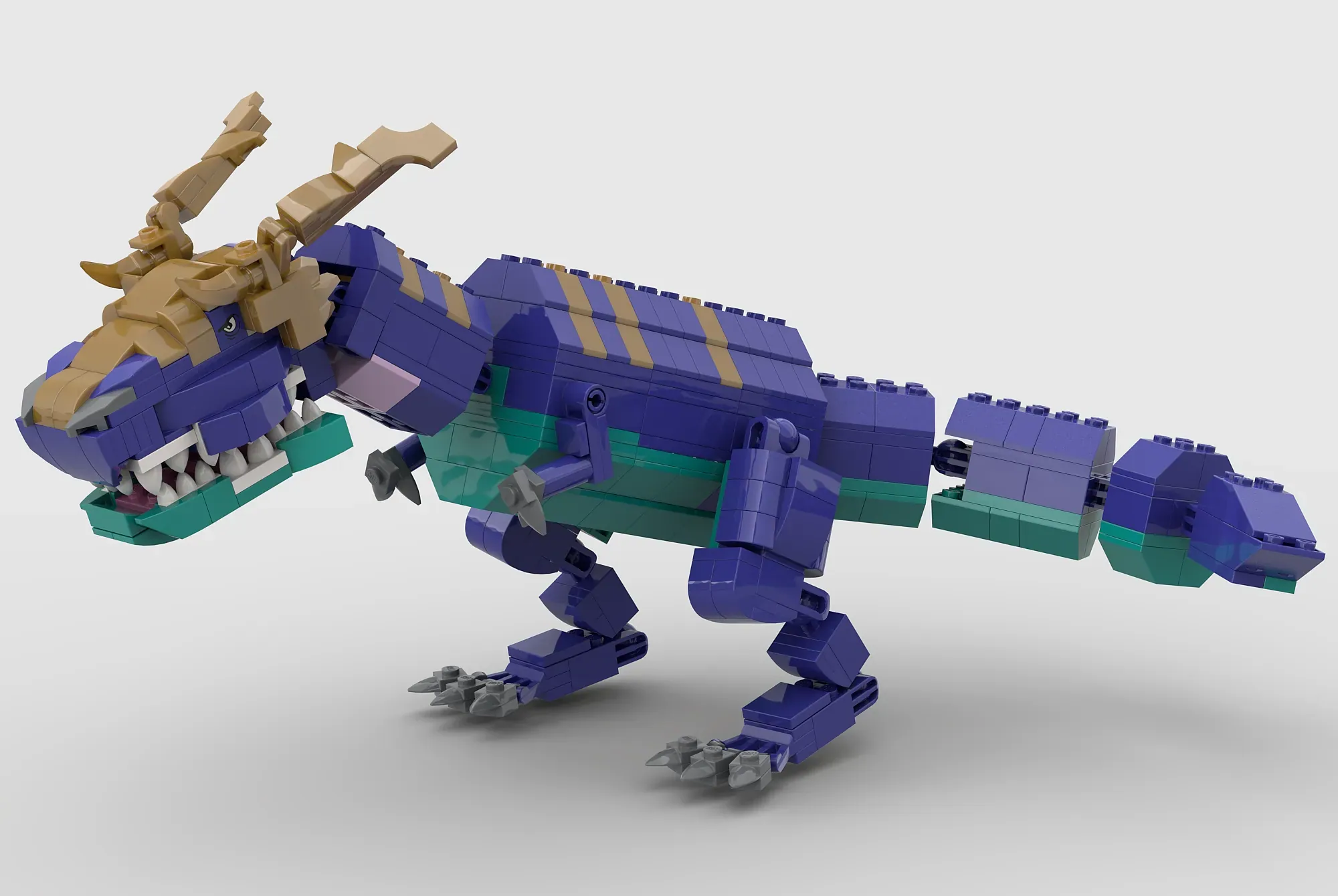 T-Rex vs. Dimetrodon (Kyoryu) | LEGO® Ideas