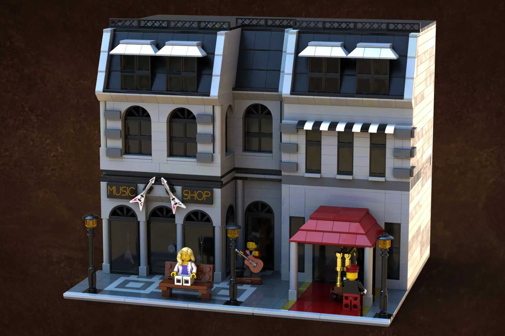 Modern Music Shop | LEGO® Ideas