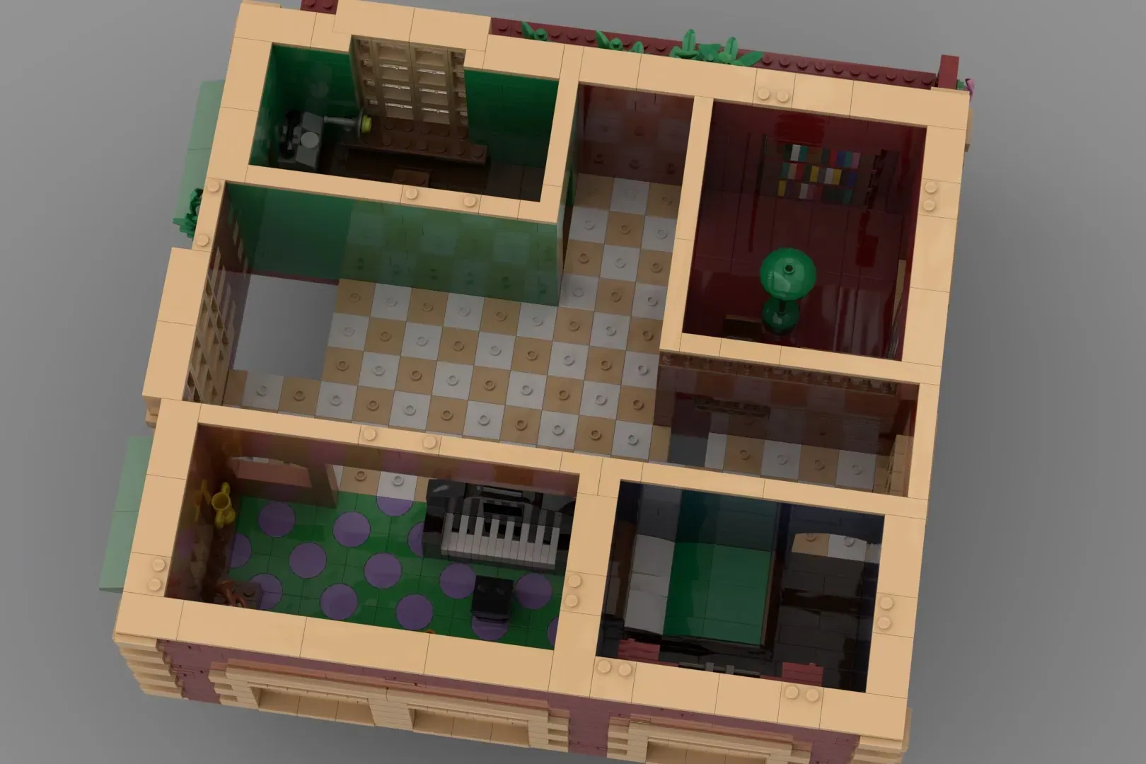 The Playable Mansion of Cluedo (Or Clue) | LEGO® Ideas