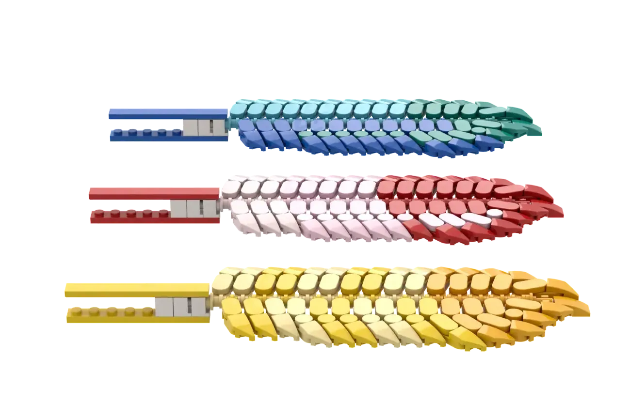 Gel Pen Quill Feather Attachment | LEGO® Ideas