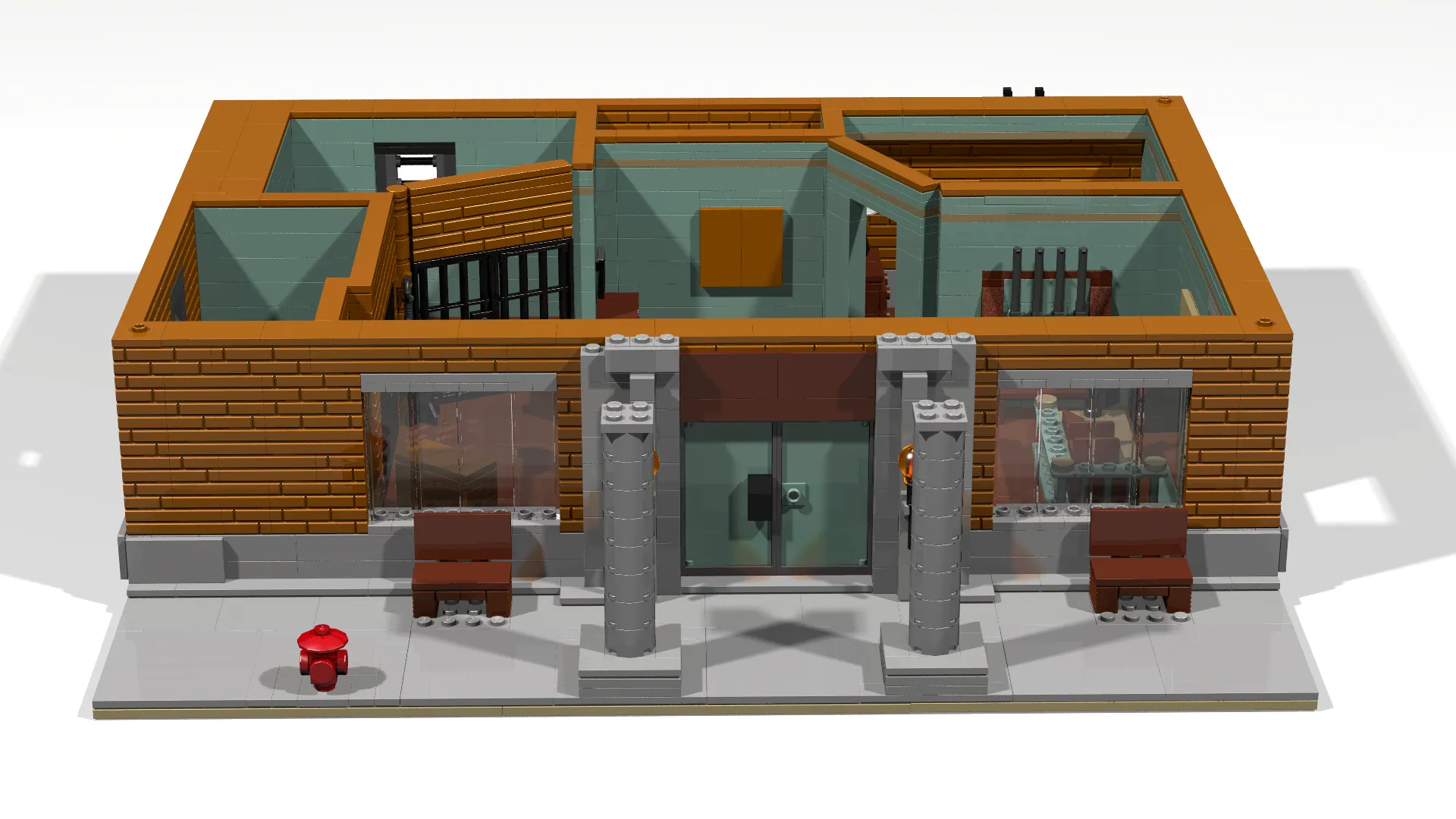 The Andy Griffith Show - Mayberry Courthouse | LEGO® Ideas