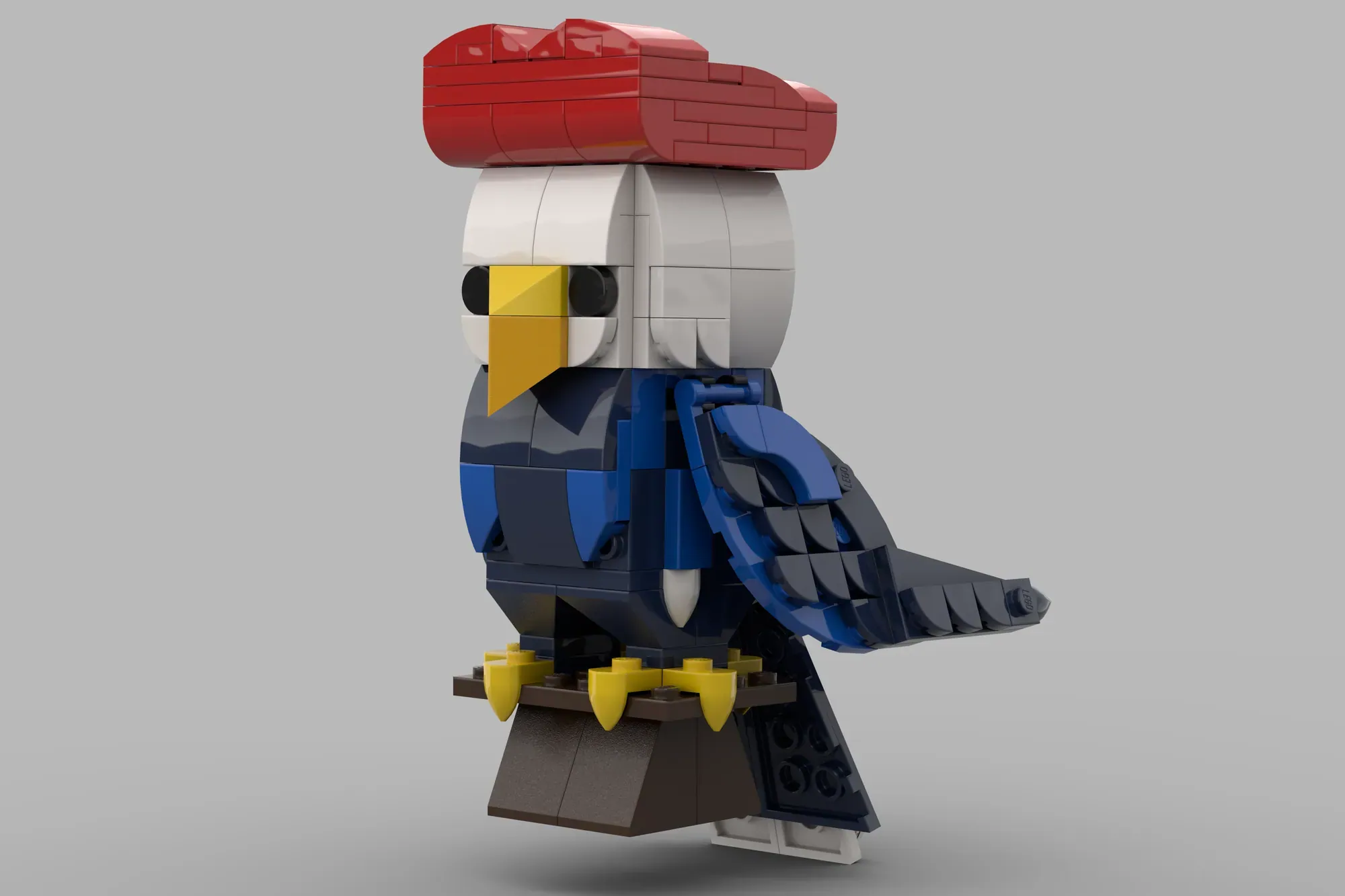 Bald Eagle With Red Hat | LEGO® Ideas