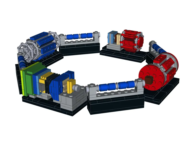 The Large Hadron Collider | LEGO® Ideas