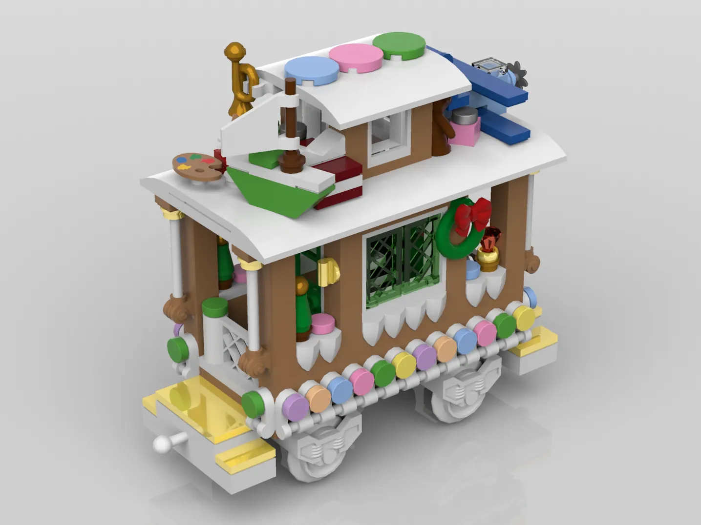 Gingerbread Glide | LEGO® Ideas