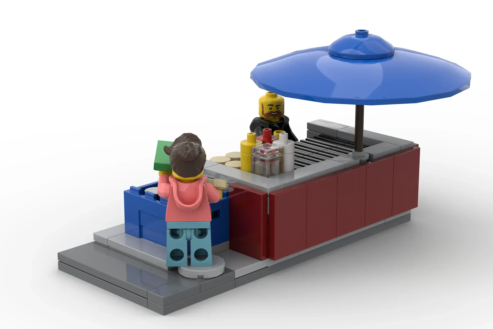 "Arepas" Vendor Cart | LEGO® Ideas