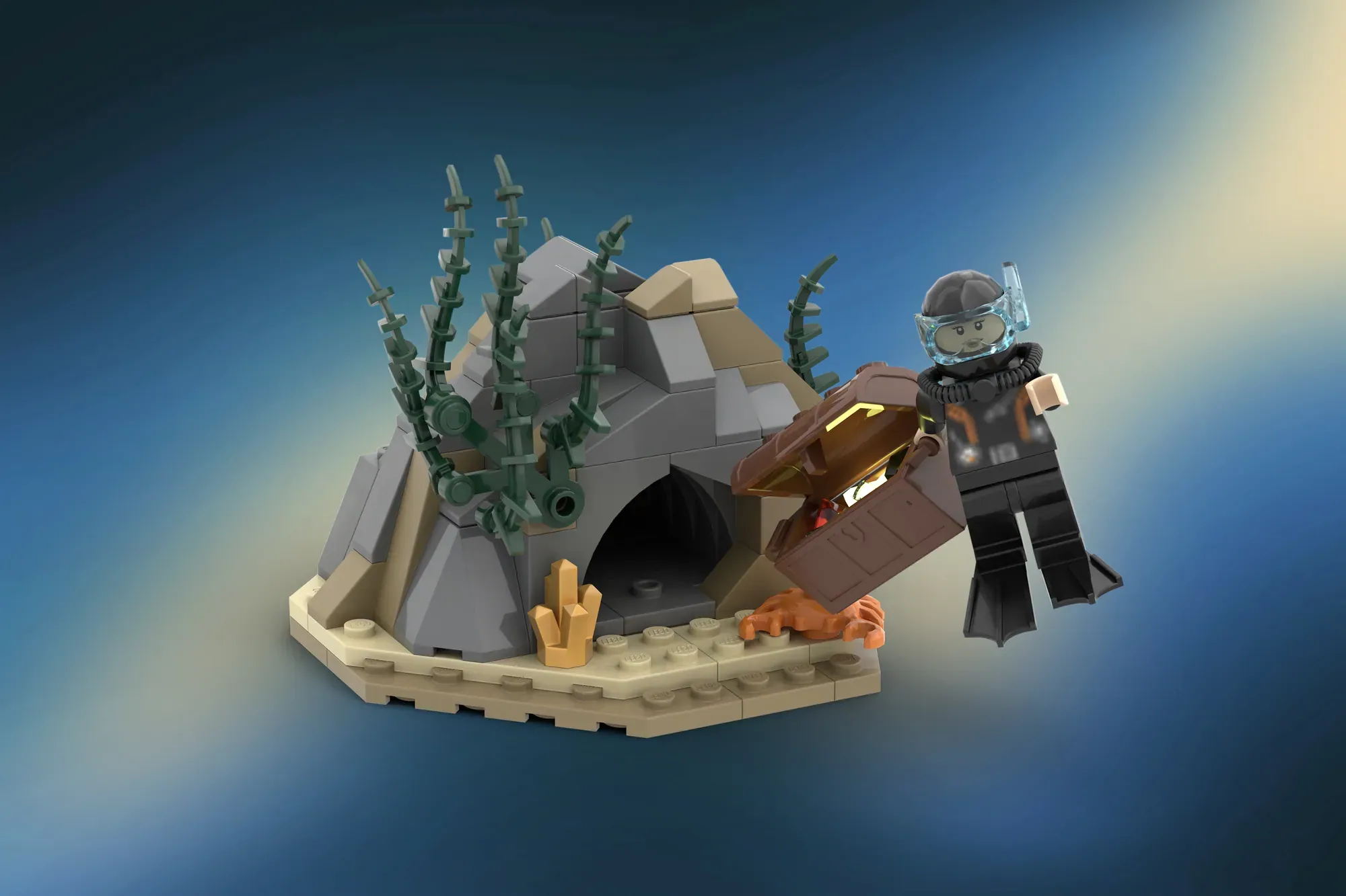 Poseidon’s Trident & the Guardian of the Sea | LEGO® Ideas