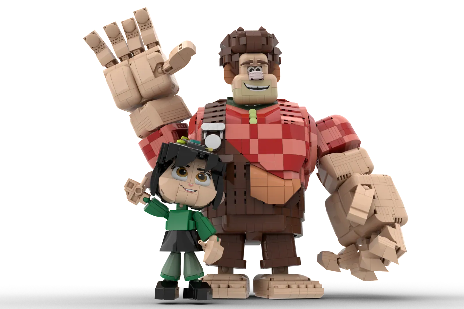 IT'S WRECKING TIME! Wreck-It-Ralph & Vanellope Von Schweetz | LEGO® Ideas