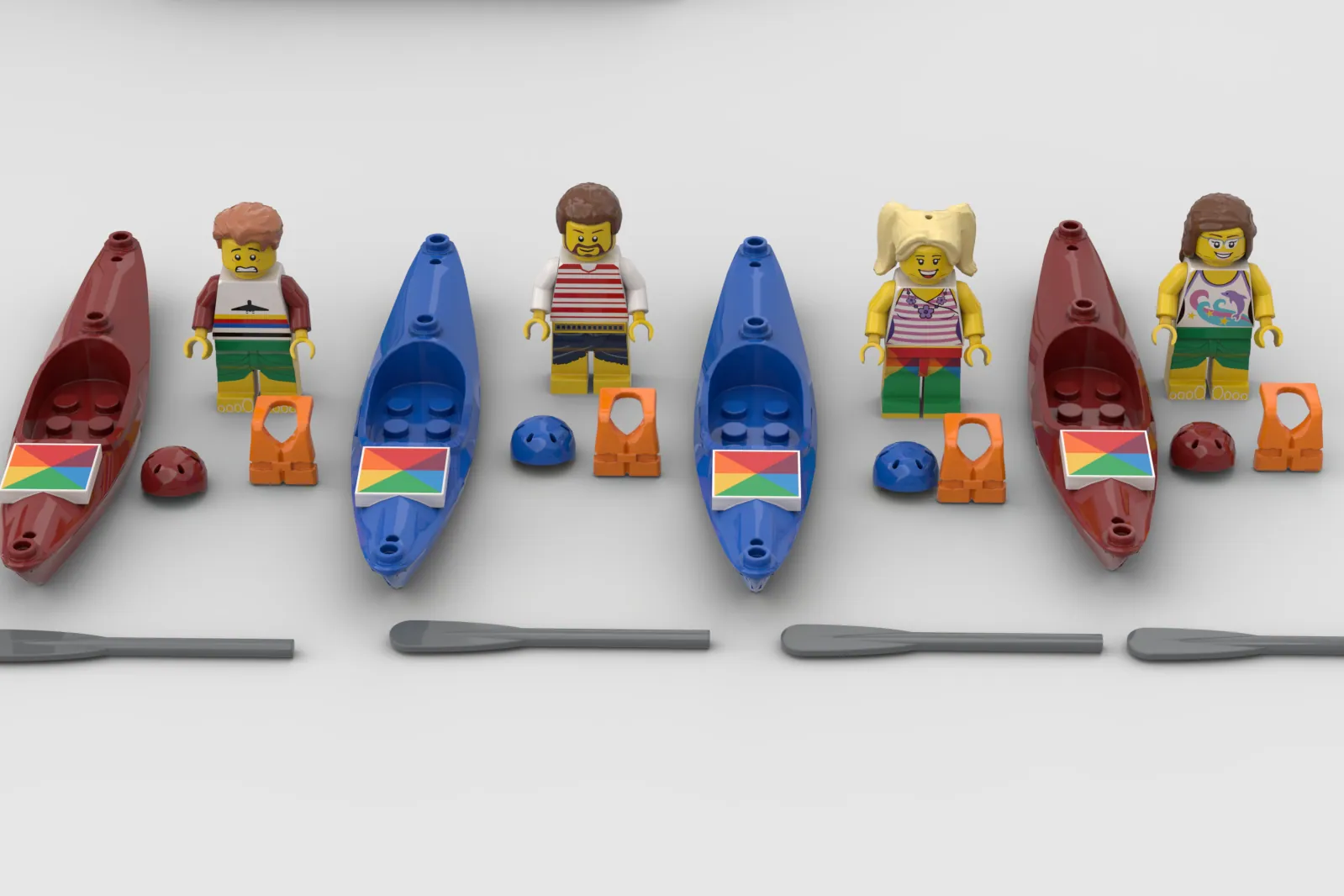 The Modular River for Kayaking | LEGO® Ideas