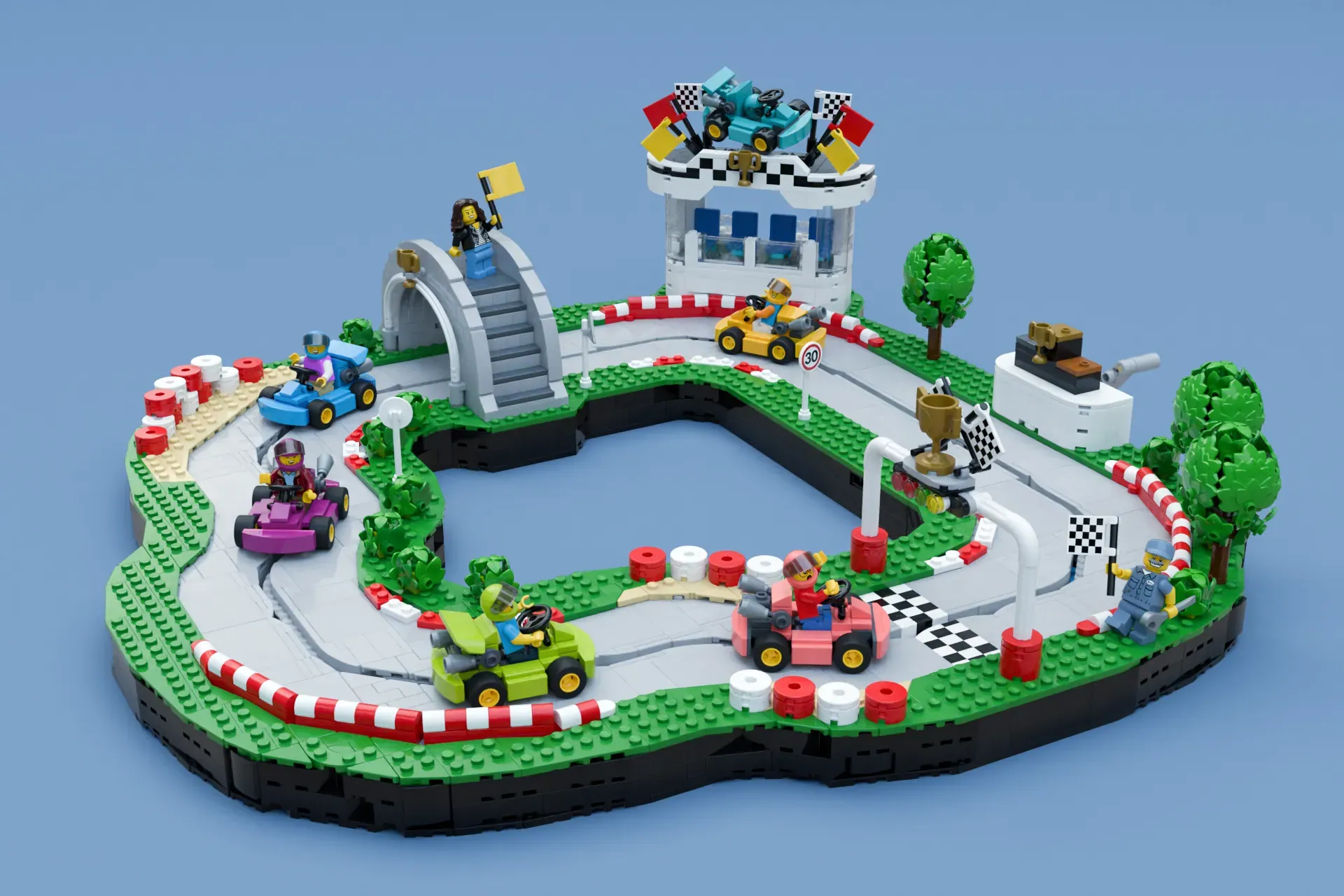 3-2-1 Go-Karts! | LEGO® Ideas