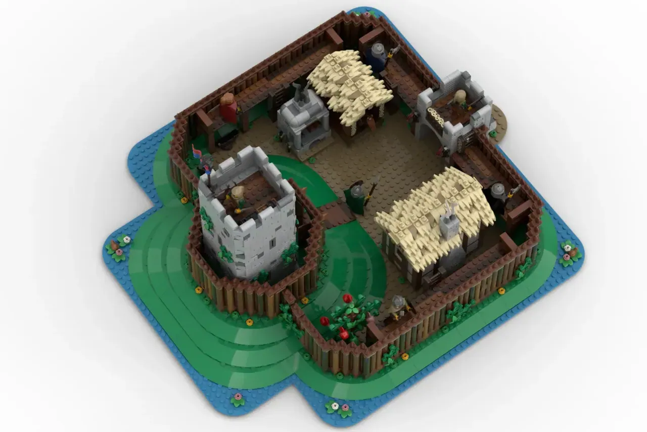 Motte and Bailey Castle | LEGO® Ideas