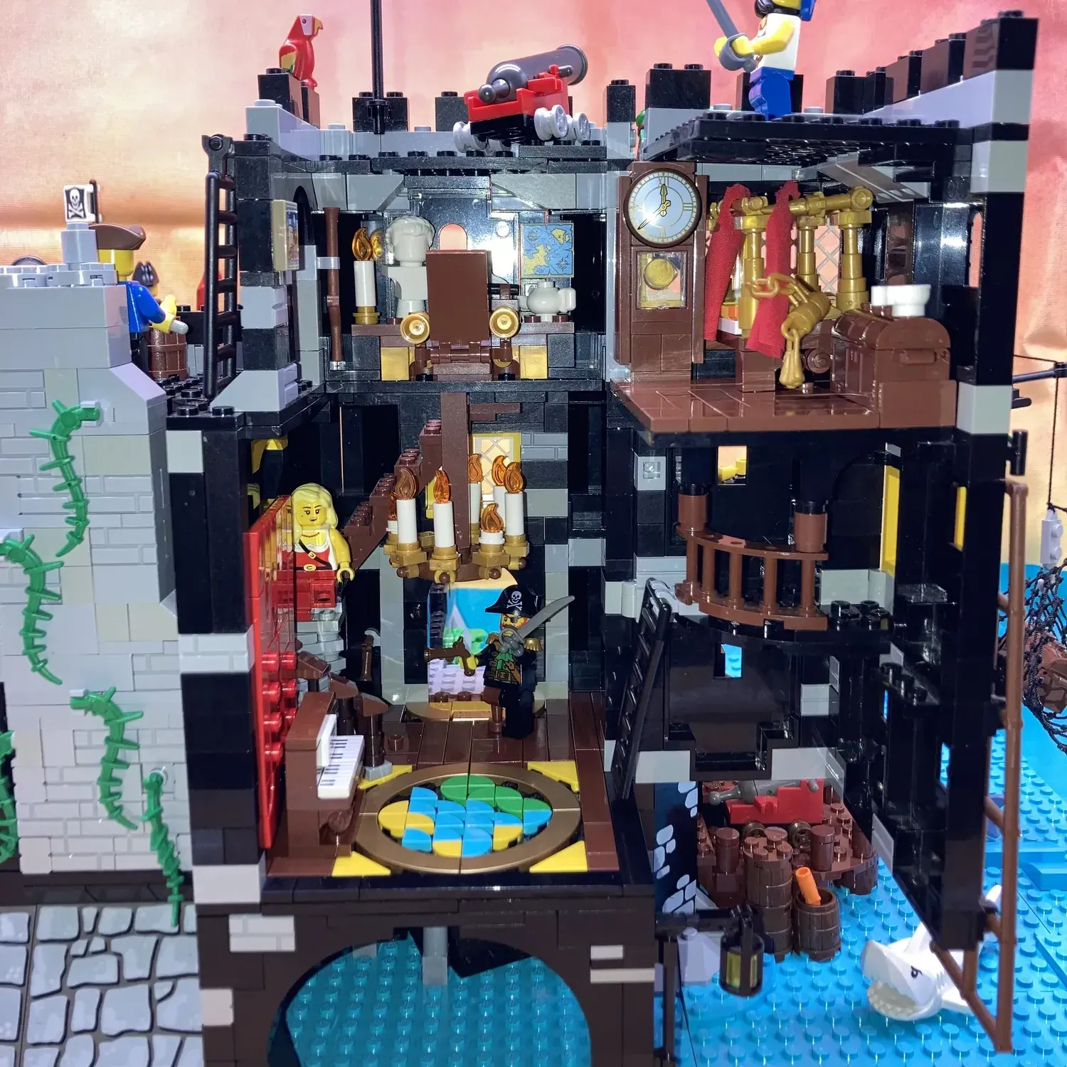 Rock Island Castle Refuge | LEGO® Ideas