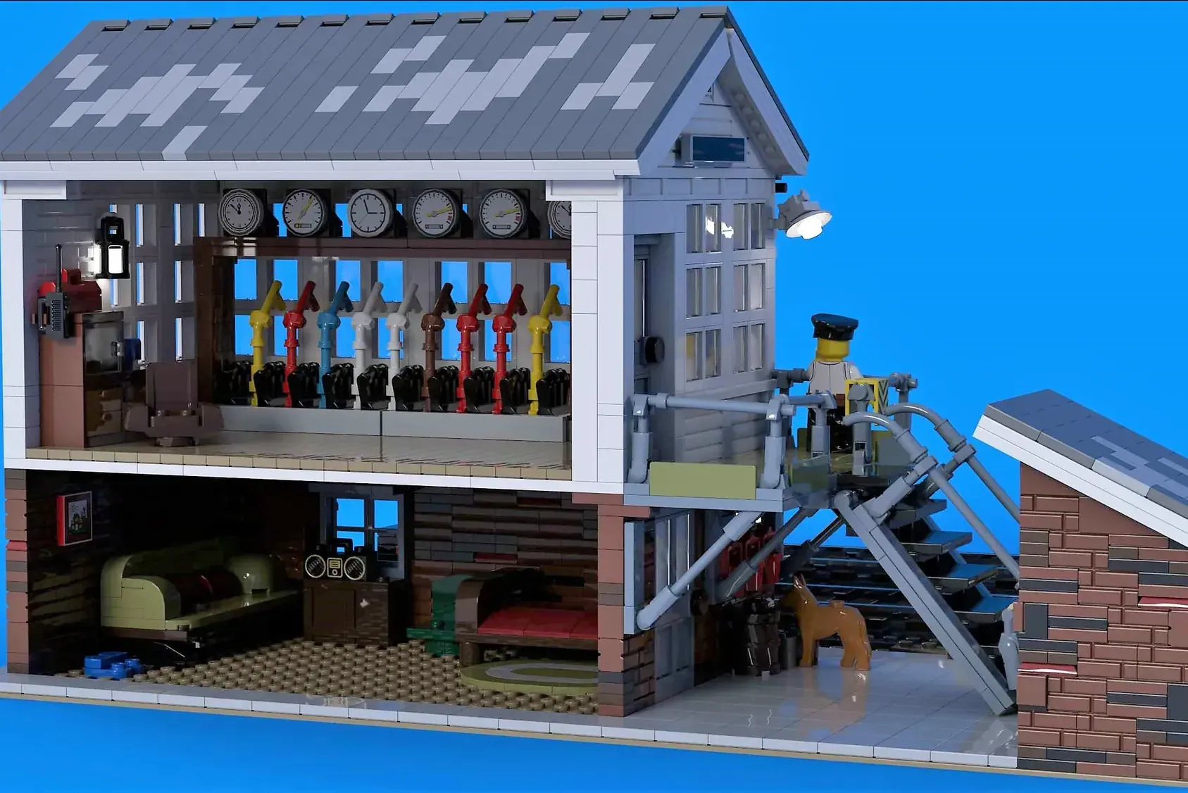 Railroad Signal Box | LEGO® Ideas