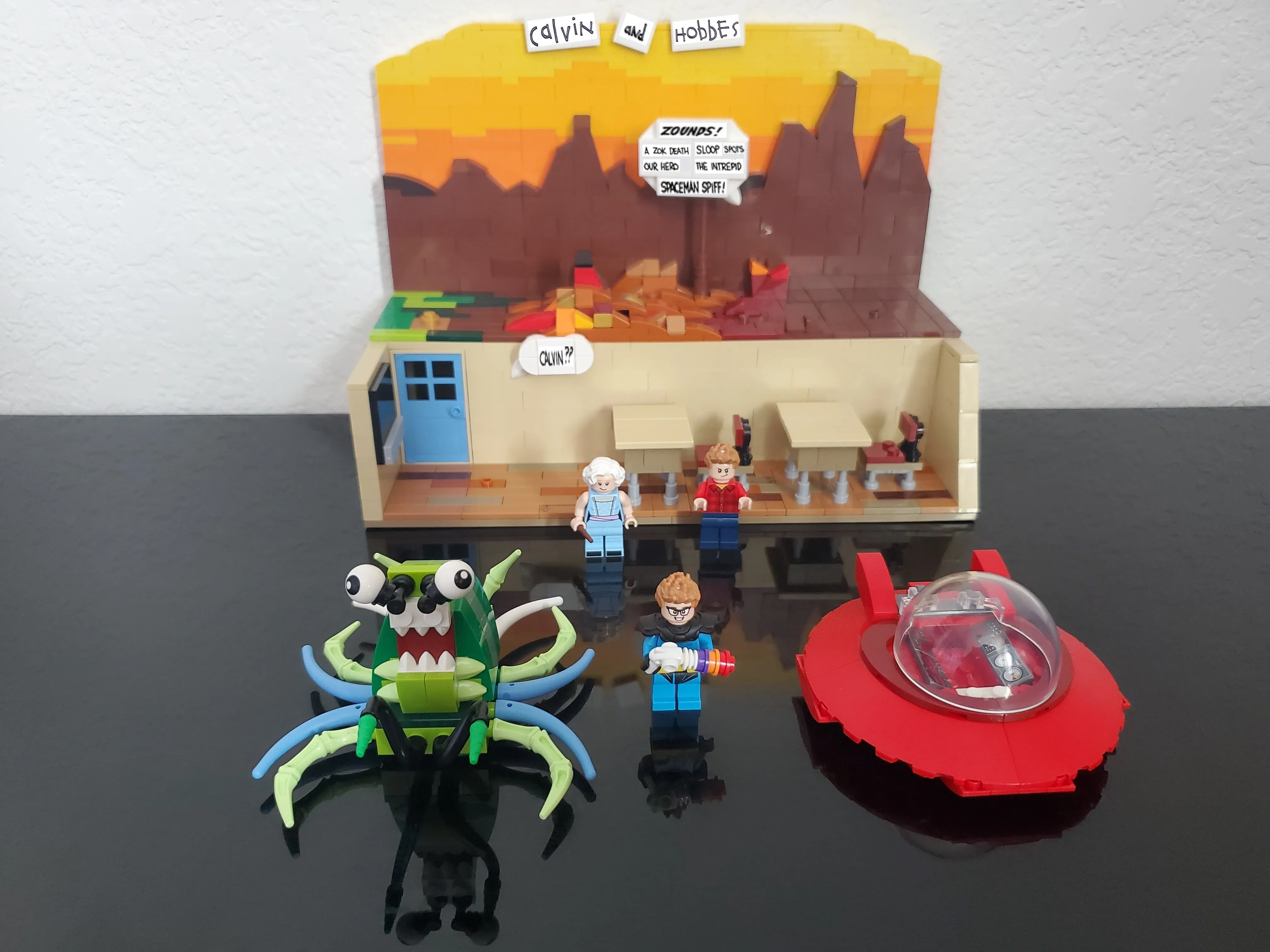Calvin and Hobbes: Spaceman Spiff | LEGO® Ideas