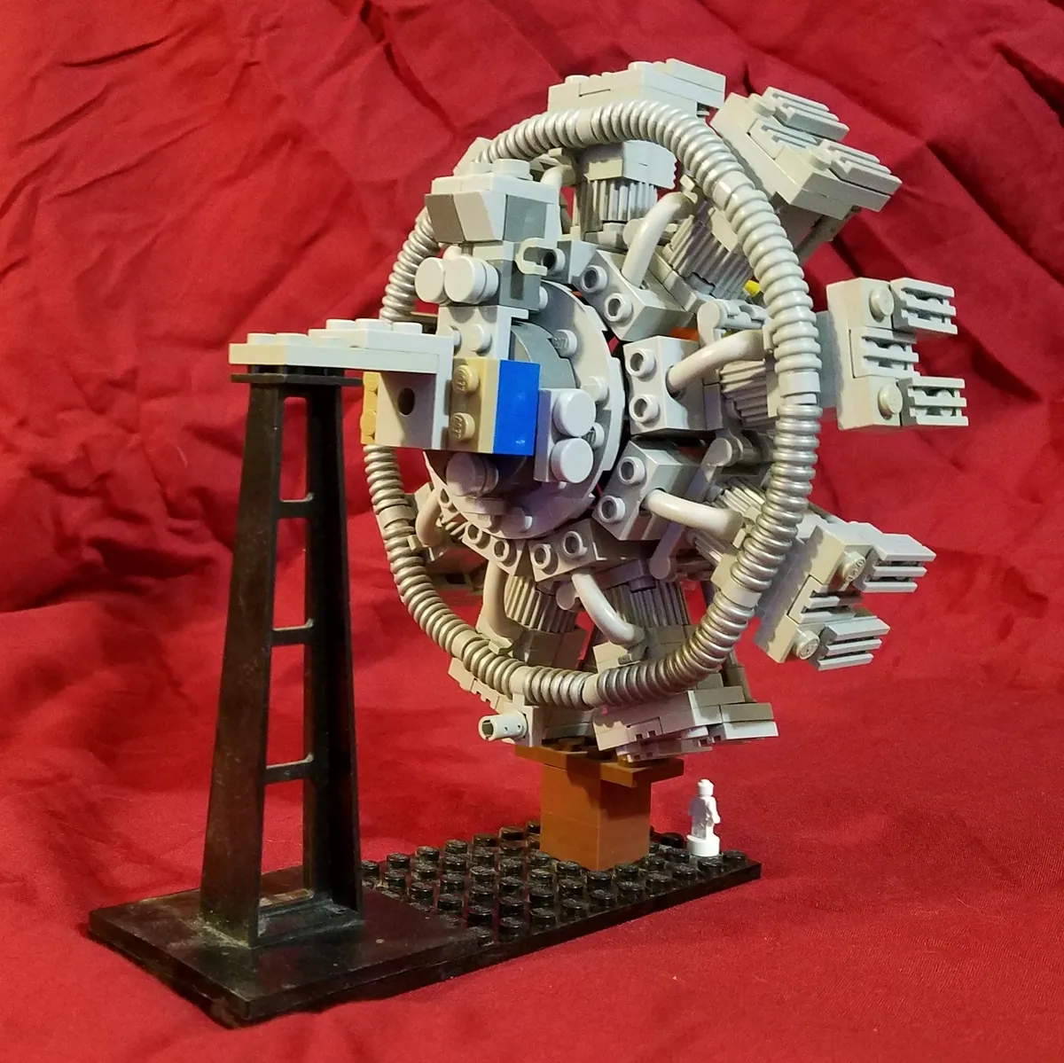 Engines From The Past: 9-cylinder Radial 1321ci & 1101ci V8 | LEGO® Ideas