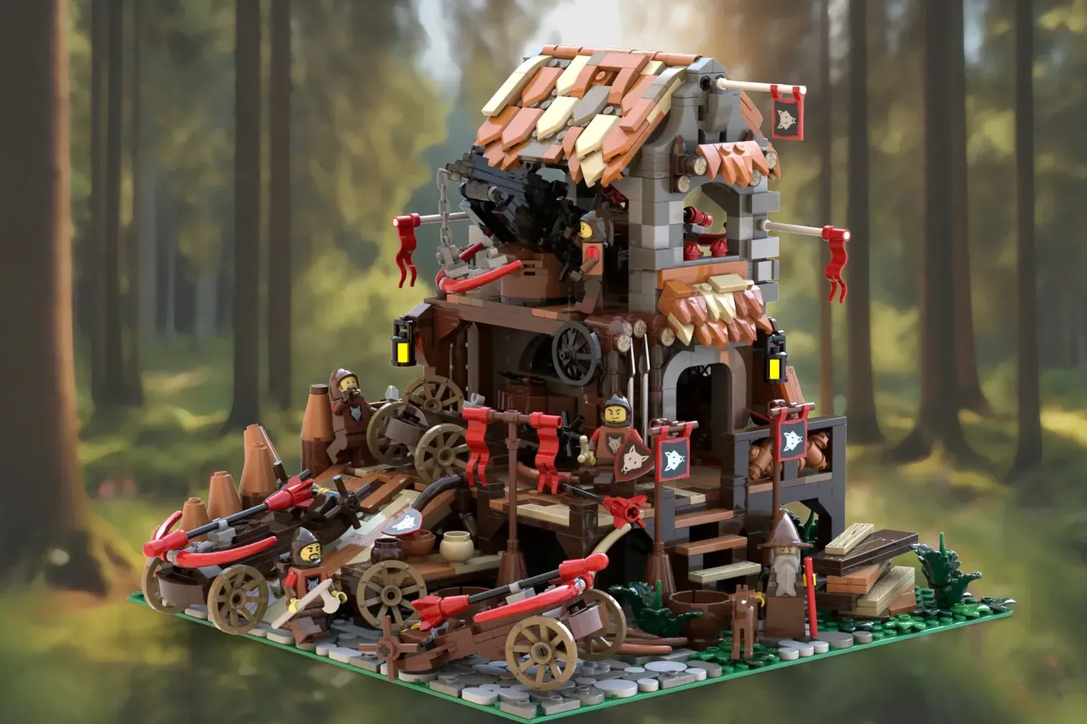 Medieval Machine Workshop | LEGO® Ideas