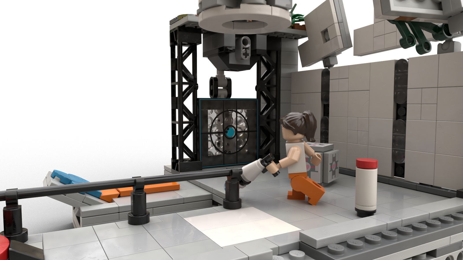 Lego Portal 2 Glados Instructions Portal LEGO Ideas Project Reaches