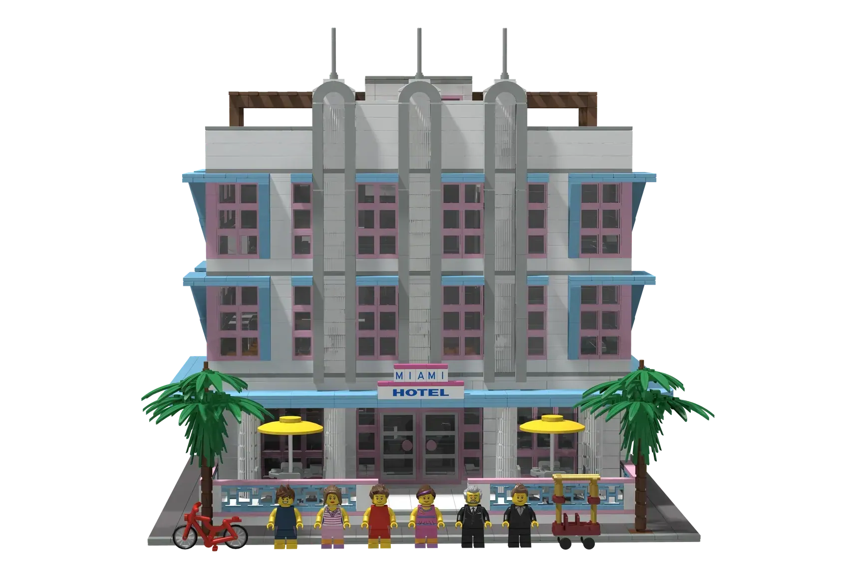 The Miami Hotel | LEGO® Ideas