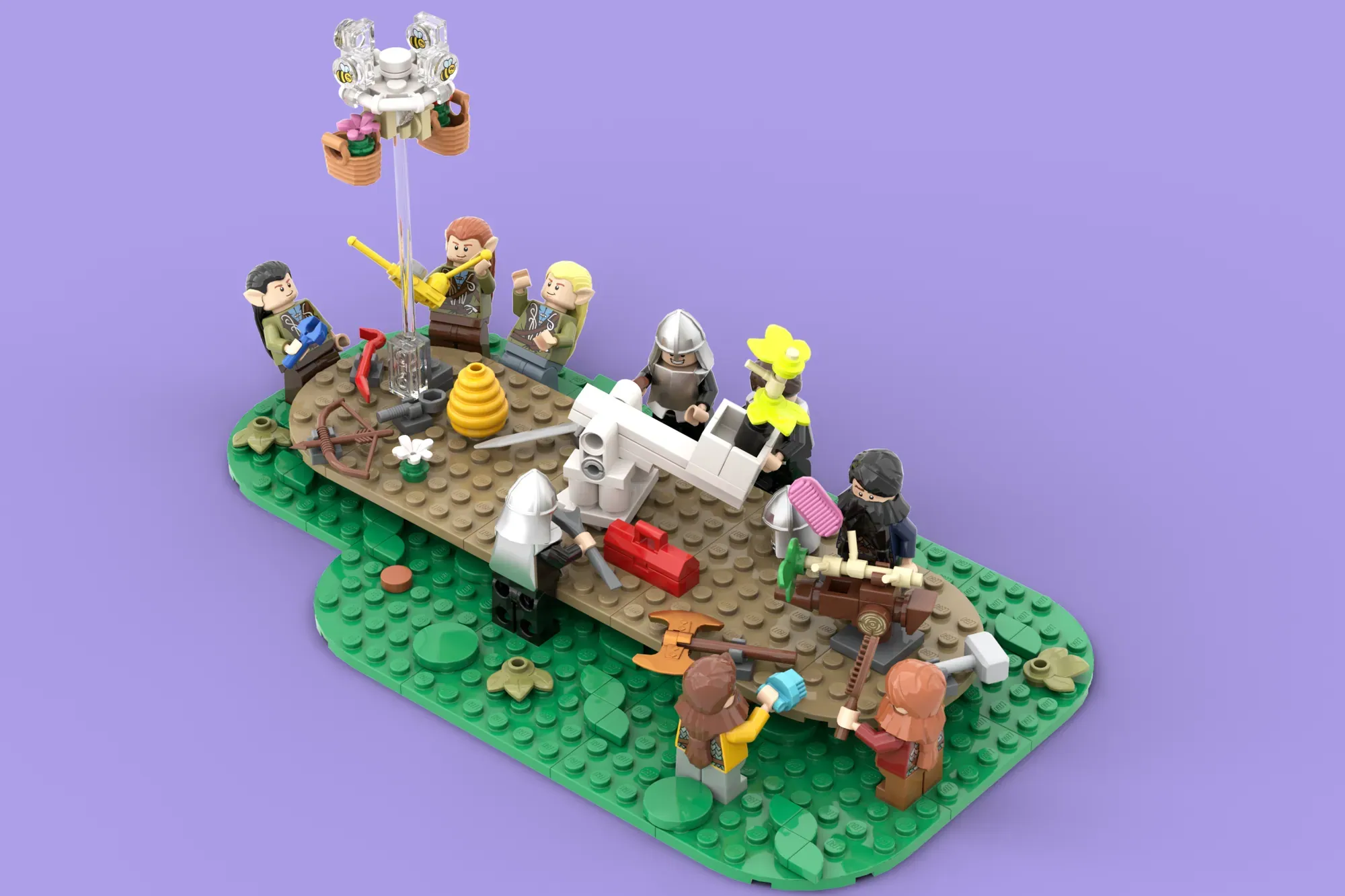 Sam’s Birthday Hackathon: Rebuilding the Shire! | LEGO® Ideas