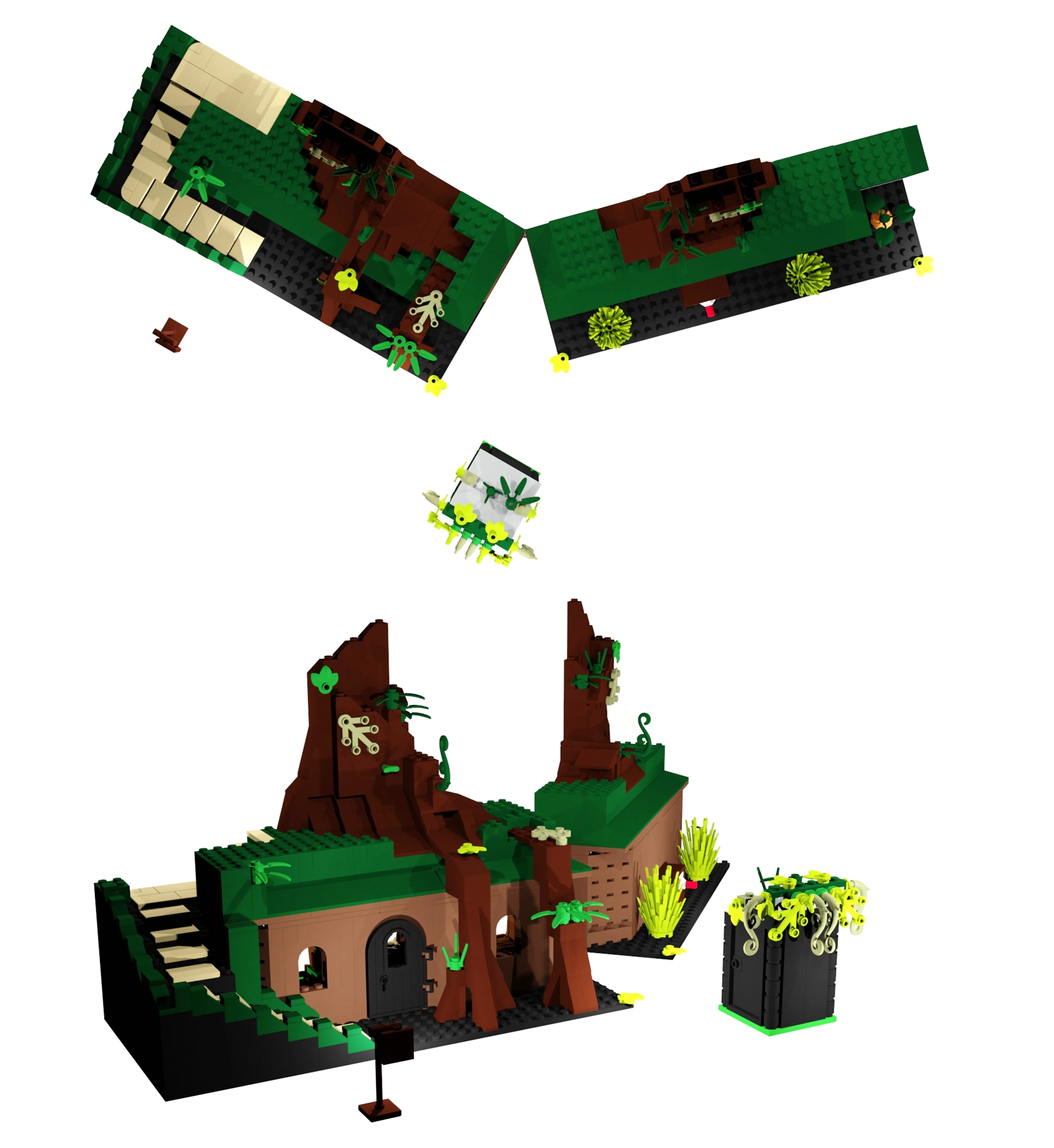 Into Shrek's Swamp | LEGO® Ideas