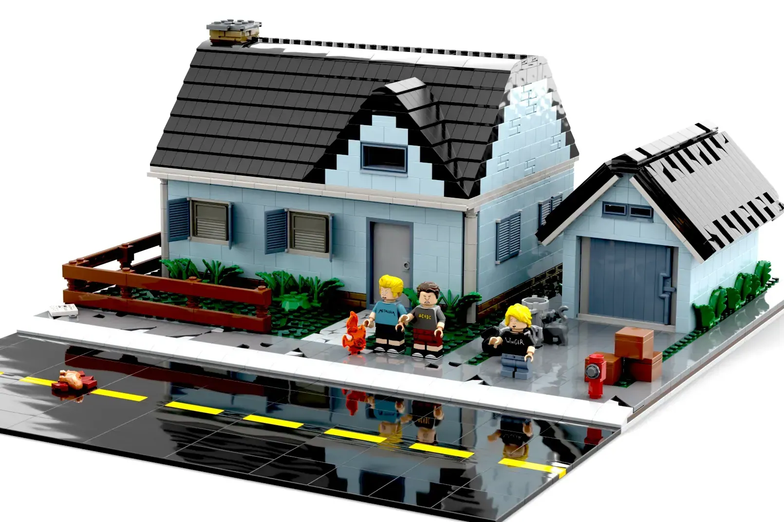 The Full Beavis & Butt-Head House | LEGO® Ideas