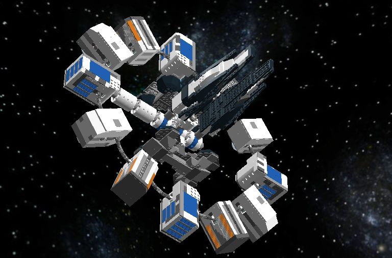 Interstellar Endurance Spacecraft