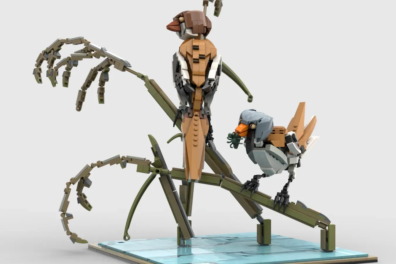 Bearded Reedling (Panurus Biarmicus) | LEGO® Ideas