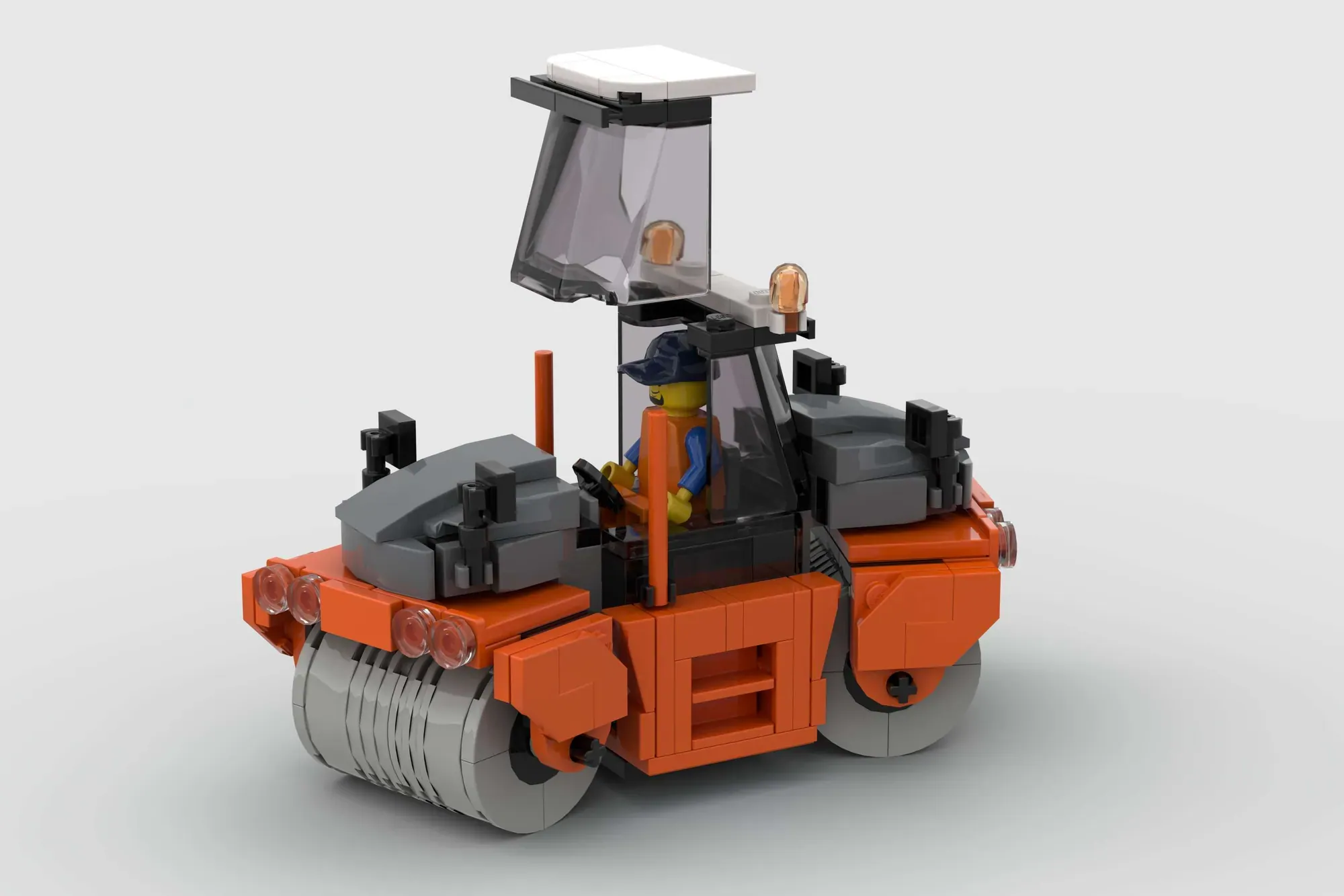 Asphalt Tandem Roller | LEGO® Ideas
