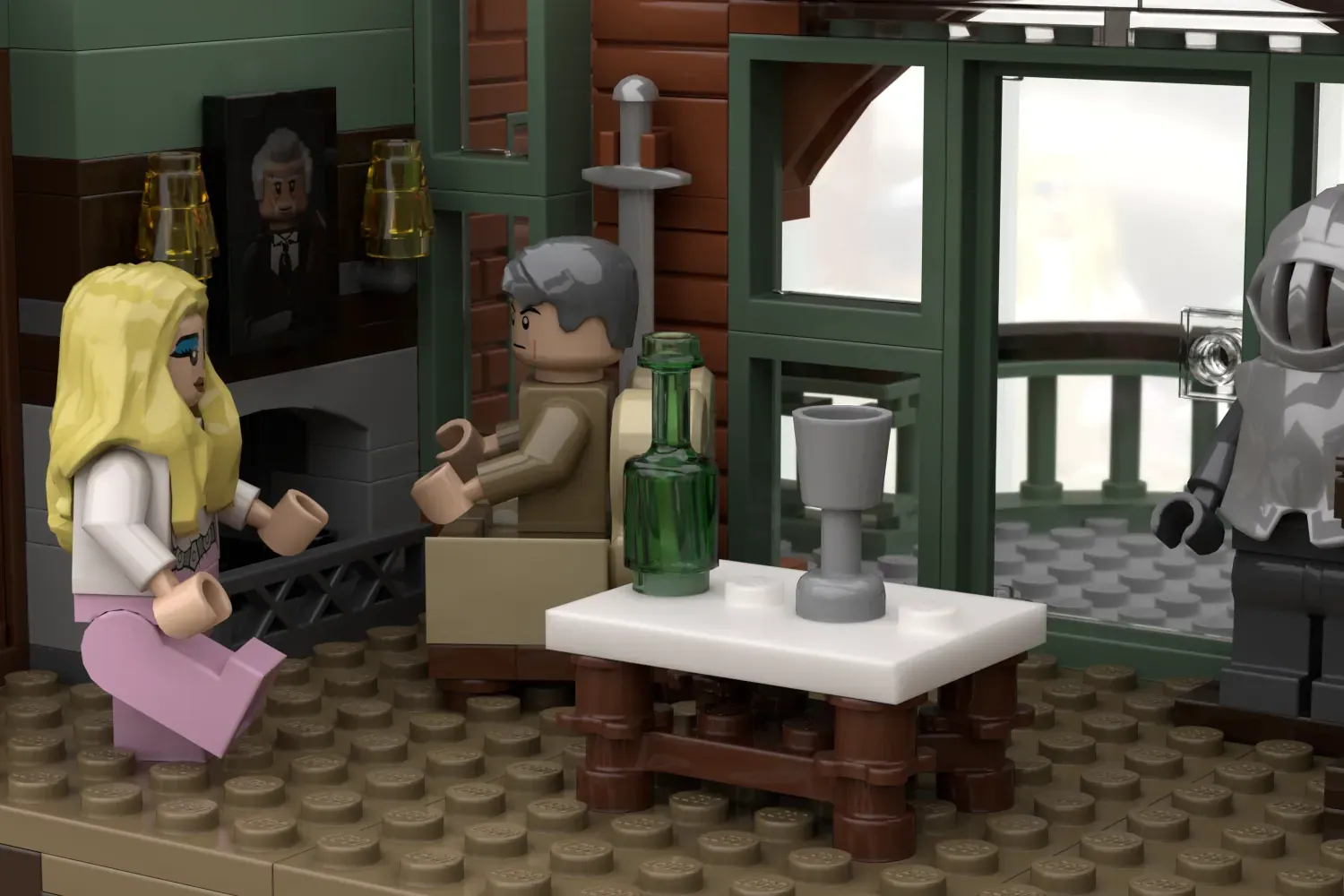 The Thrombey House From Knives Out | LEGO® Ideas