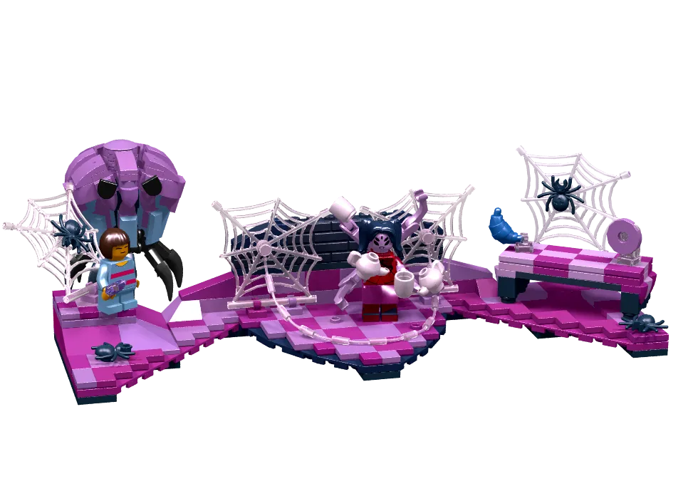 Lego Undertale - Muffet Battle | LEGO® Ideas