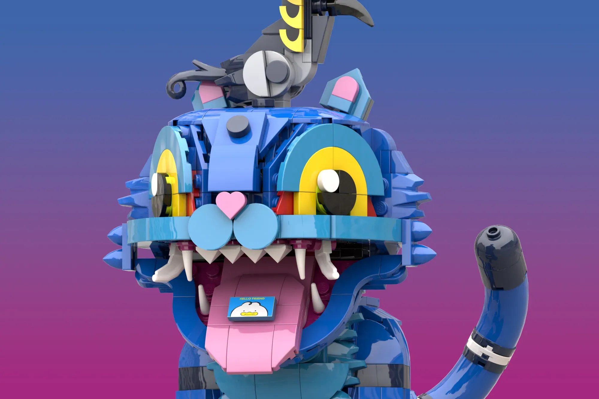 K-Pop Demon Hunters: The Tiger and the Three-Eyed Crow | LEGO® Ideas