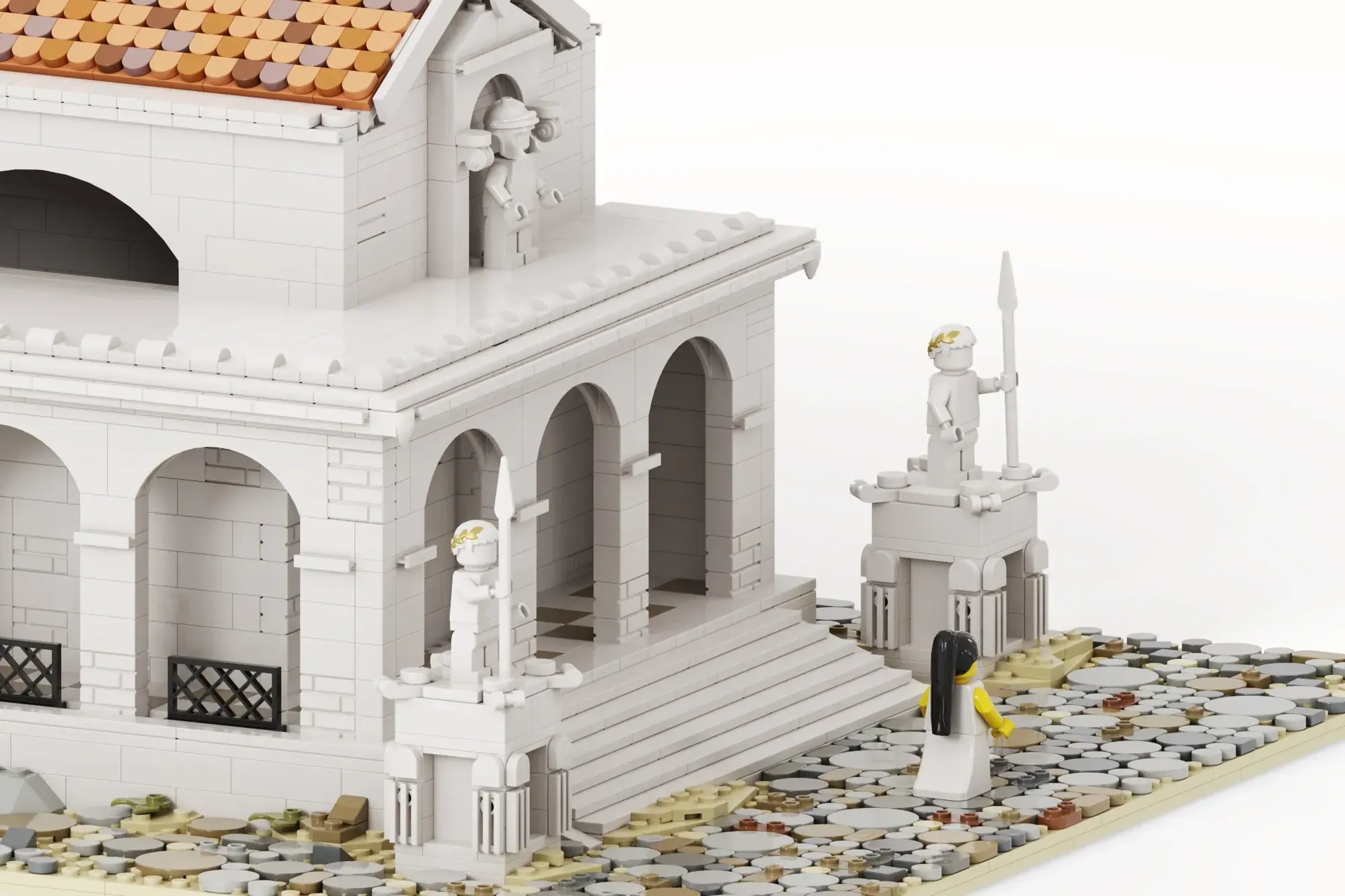 Roman Thermae (Roman Bath) | LEGO® Ideas