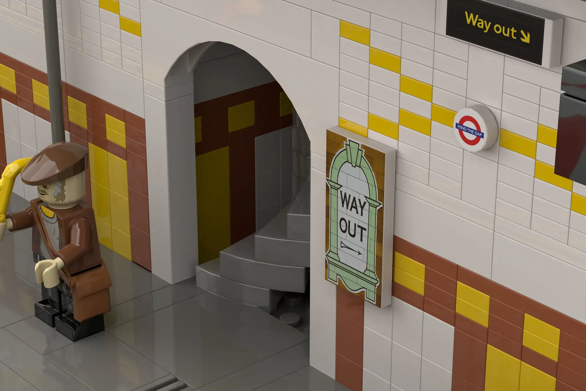 London Underground: Covent Garden Underground Station | LEGO® Ideas